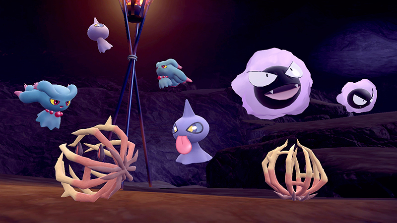 Profitez d'apparitions massives de Pokémon de type Spectre